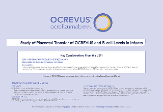 Pregnancy and Lactation Data | OCREVUS® (ocrelizumab)